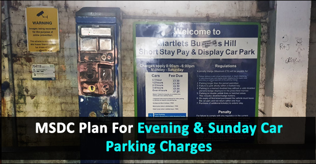 Evening & Sunday Car Parking Charges Could Be Introduced By Mid Sussex District Council